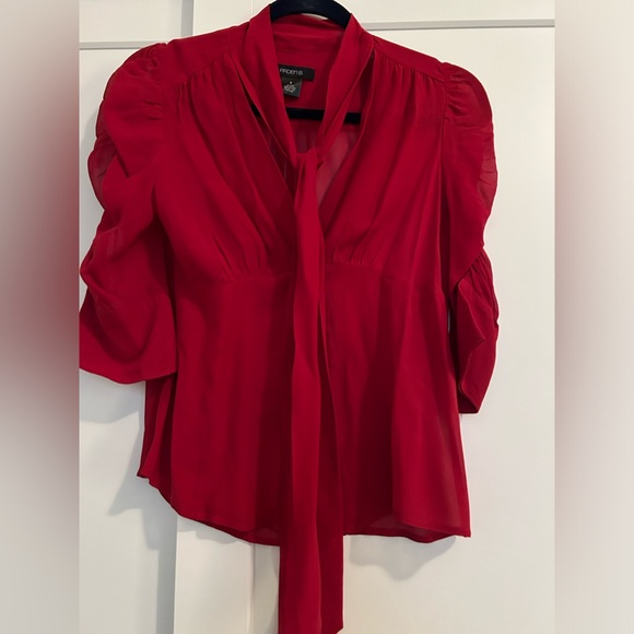 Arden B | Tops | Arden B 0silk Wore Once Dry Cleaned Bow Tie Simply ...